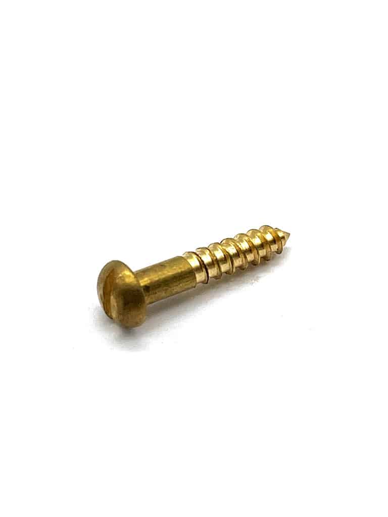 Woodscrew Round Slotted - Arun Fasteners